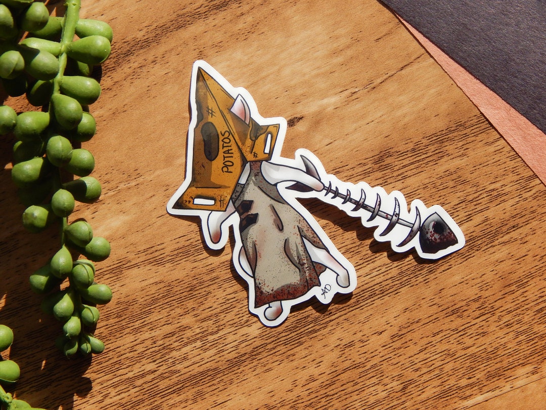 Purramid Head Sticker, Silent Hill, Dead by Daylight, Pyramid Head ...