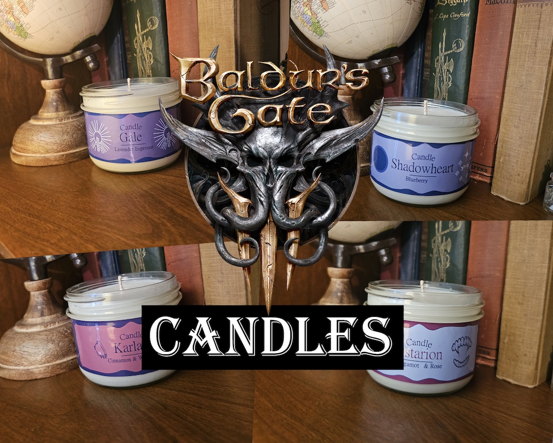 Baldurs Gate 3 Candles - Etsy