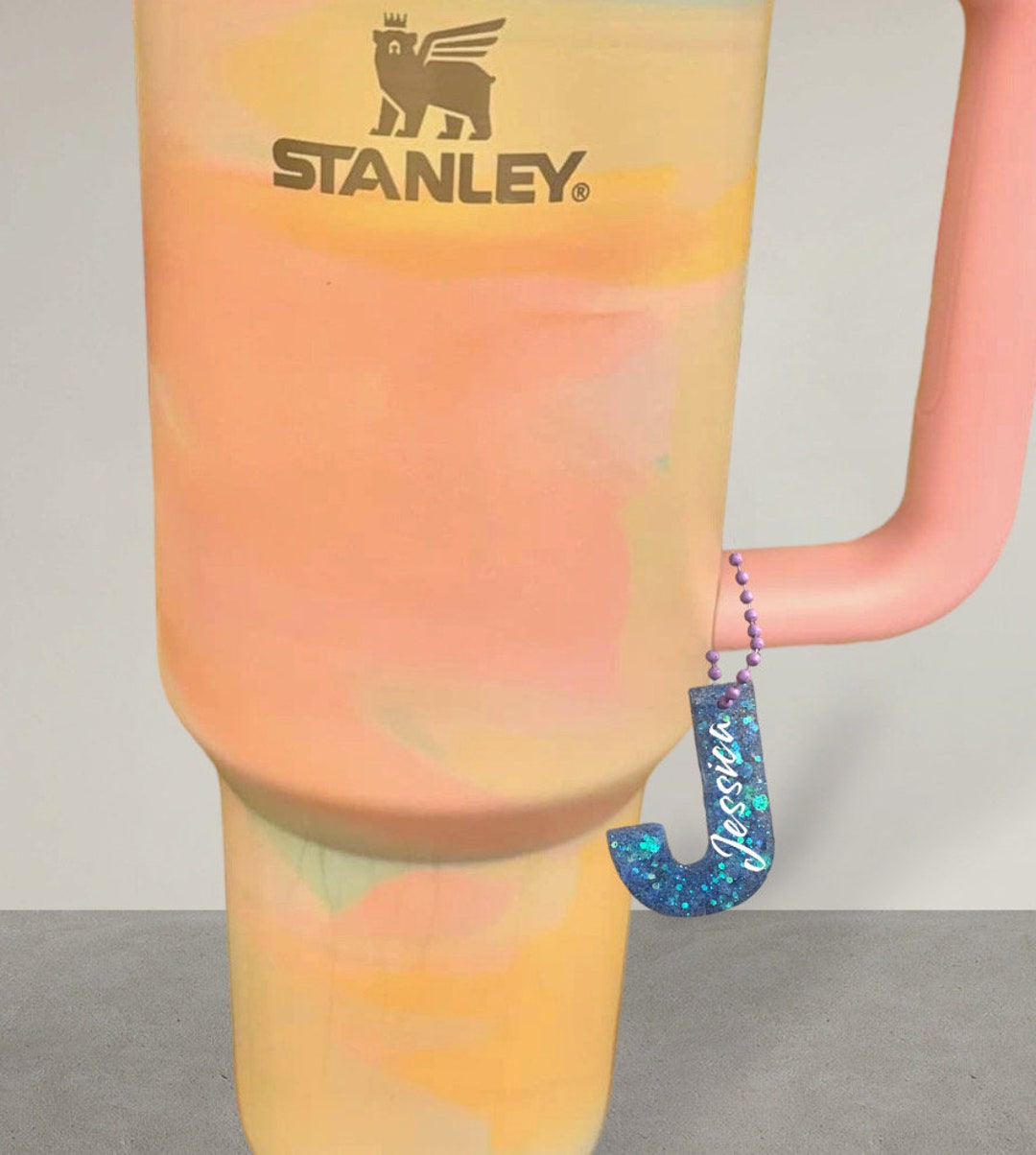 Custom Chunky Glitter Stanley Letter Charm for Handle/stanley Cup ...