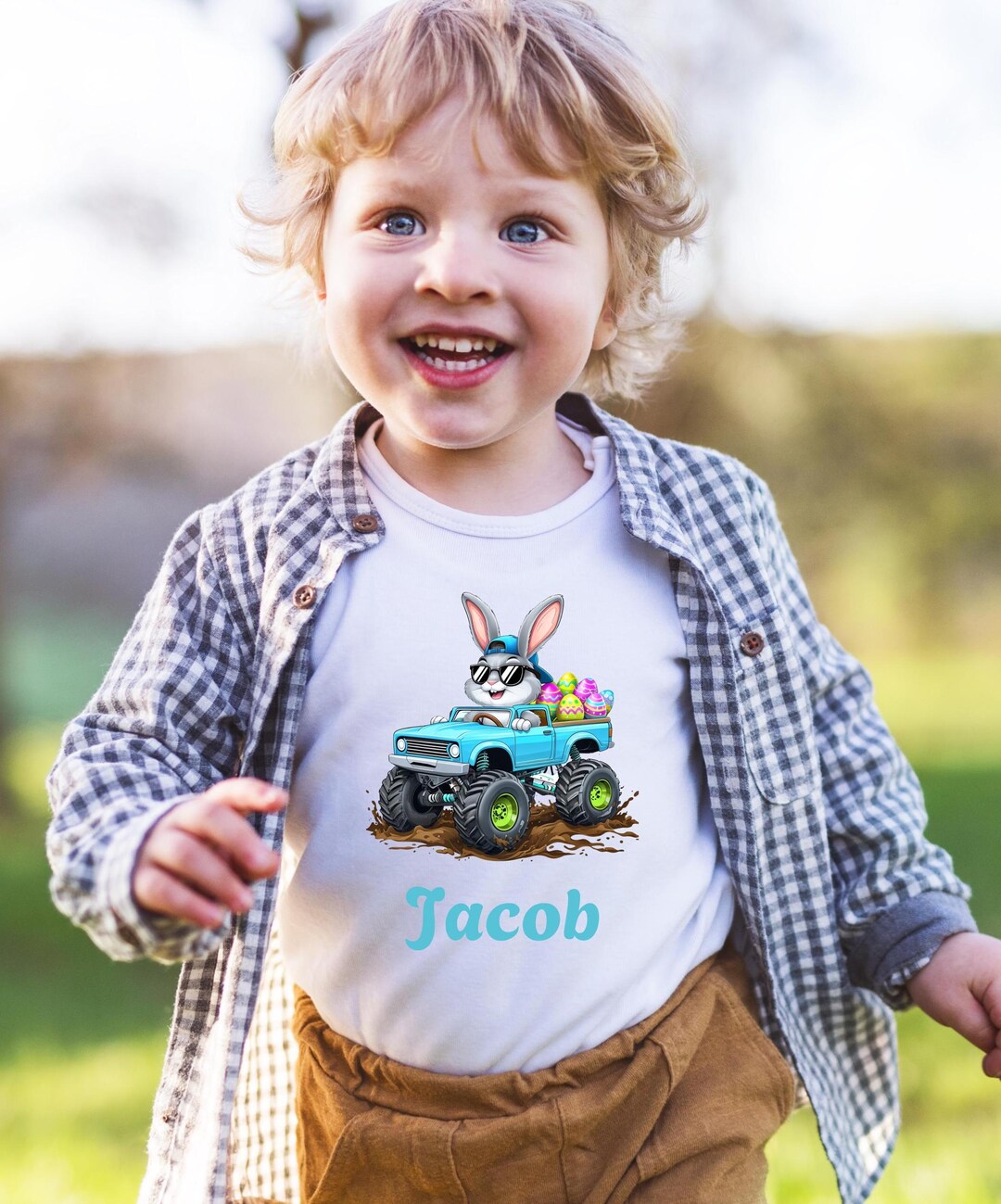 Personalized Kids Easter Shirt,custom Easter Shirt,easter Boy Shirt ...