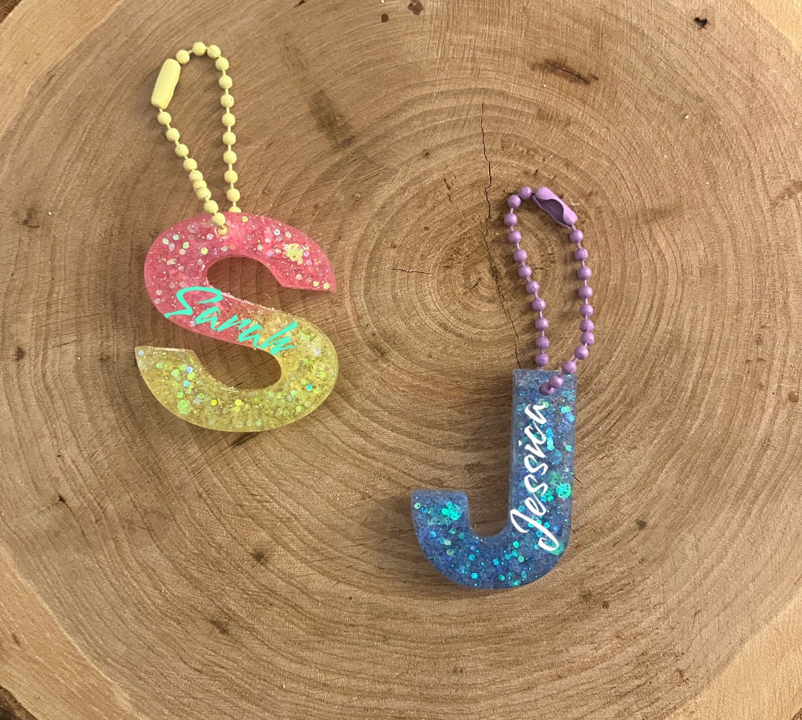 Custom Chunky Glitter Stanley Letter Charm for Handle/stanley Cup ...