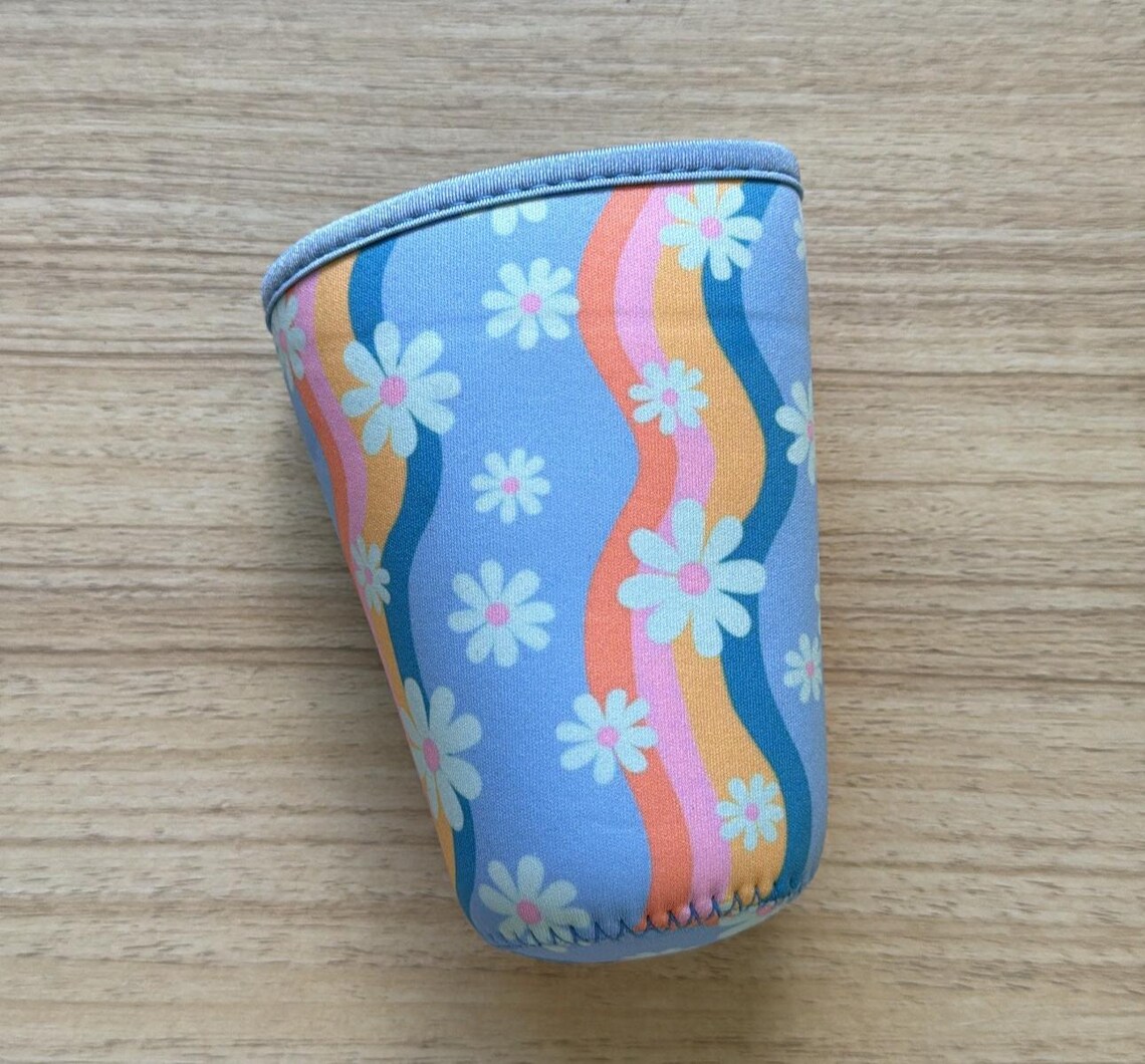 Summer Iced Coffee Sleeve, Spring Iced Coffee Sleeve, Coffee Sleeve ...