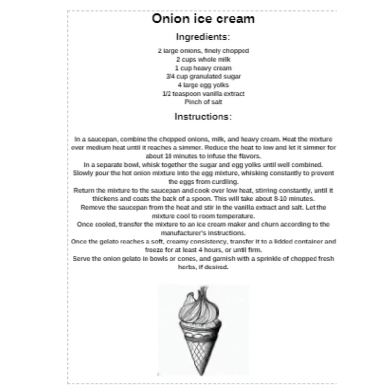 Onion Delights "to Prepare Tasty Menus From Appetizers to Desserts" - Etsy