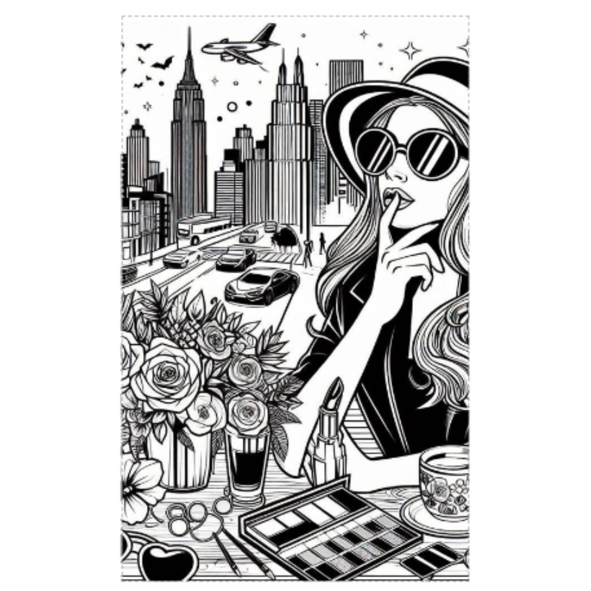 Coloring Pages Pop Art 60 Original Drawings to Color With Your ...