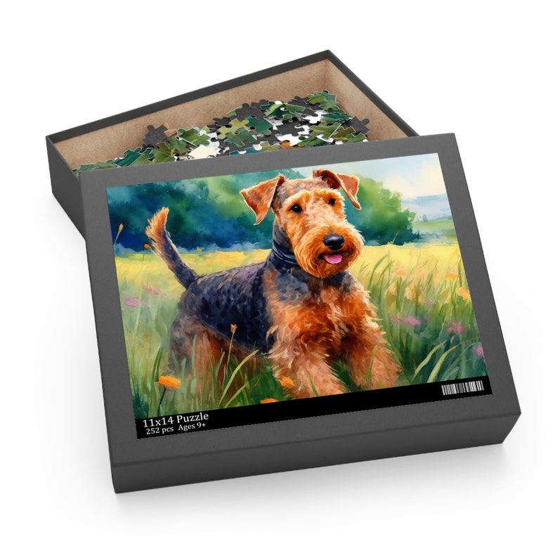 Airedale Terrier Puzzle 120, 252, 500-piece - Etsy