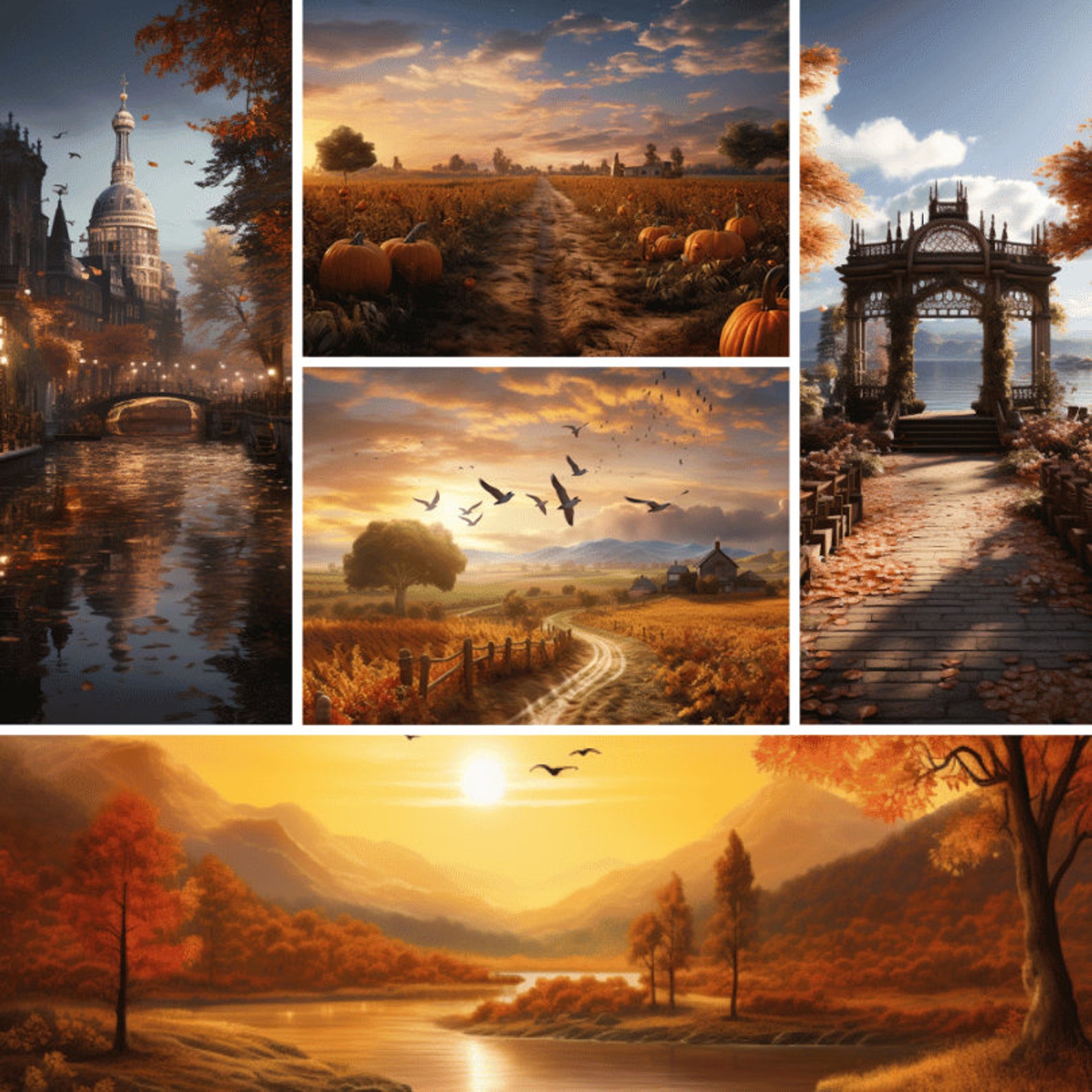 Autumn Backdrops - Perfect for Photography and Design 300 Dpi - Etsy