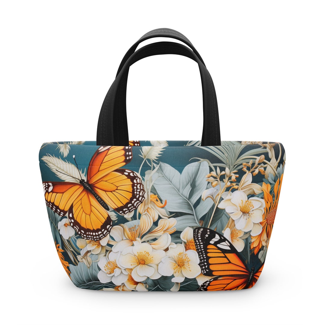 Luxurious Soft Touch Neoprene Lunch Bag Magnetic Button - Etsy