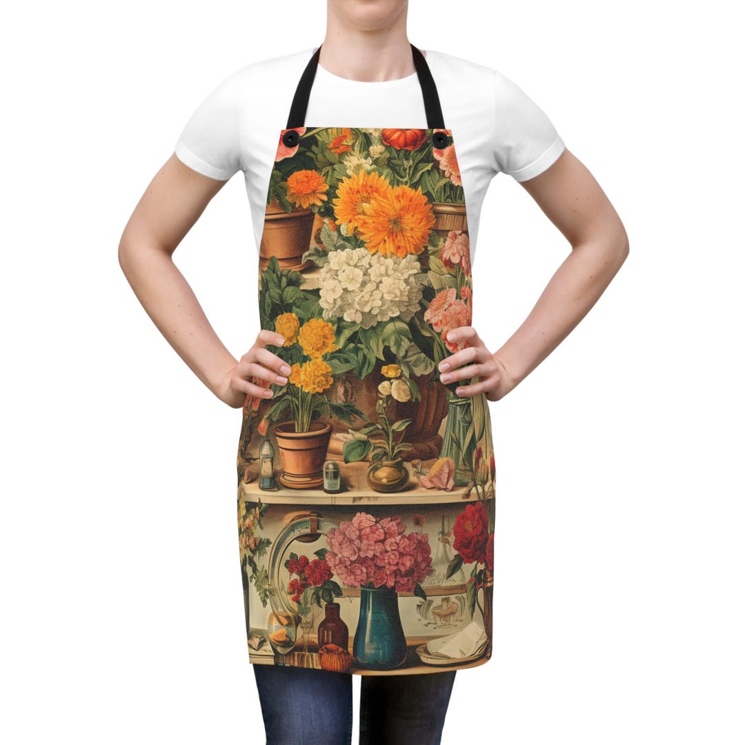 European Style Decorative Apron for Kitchen, Baking, Grilling, and ...
