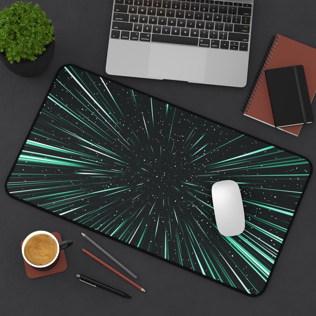 Star Wars Desk Mat - Premium Neoprene With Anti Slip Backing and Hemmed ...