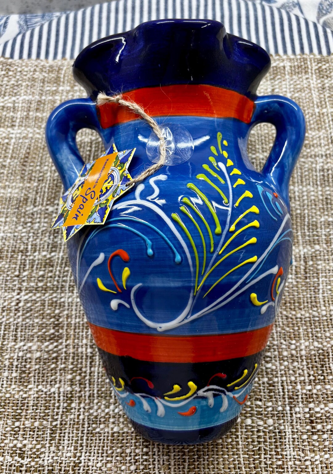 Decorative Spanish Wall Hanging Plant Pot - Handcrafted in Córdoba by ...