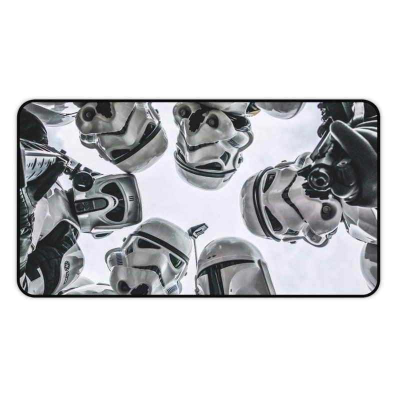Star Wars Desk Mat - Premium Neoprene With Anti Slip Backing and Hemmed ...