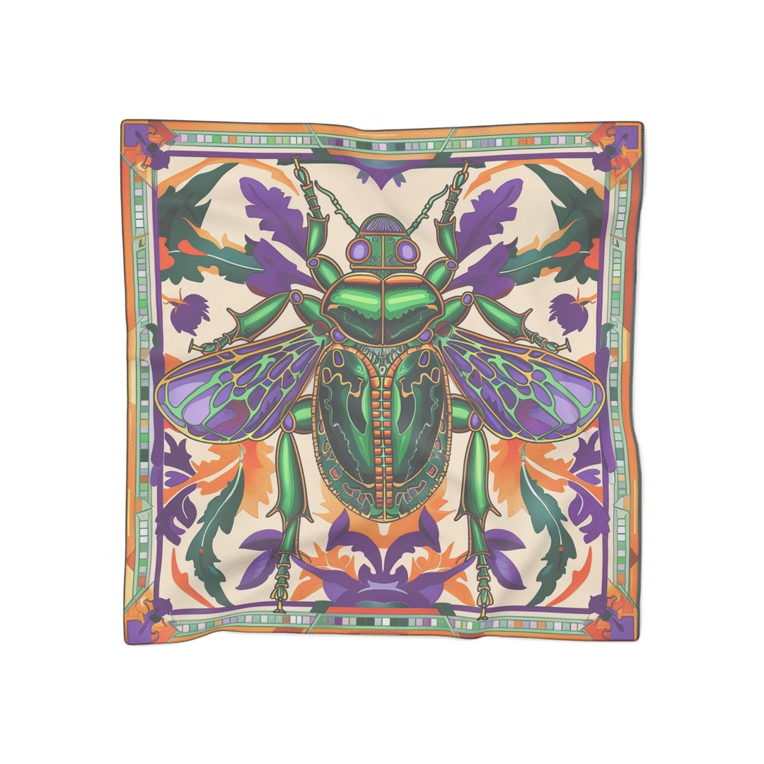 European Quiet Luxury Scarf: Premium Voile or Chiffon, Vibrant Colors ...