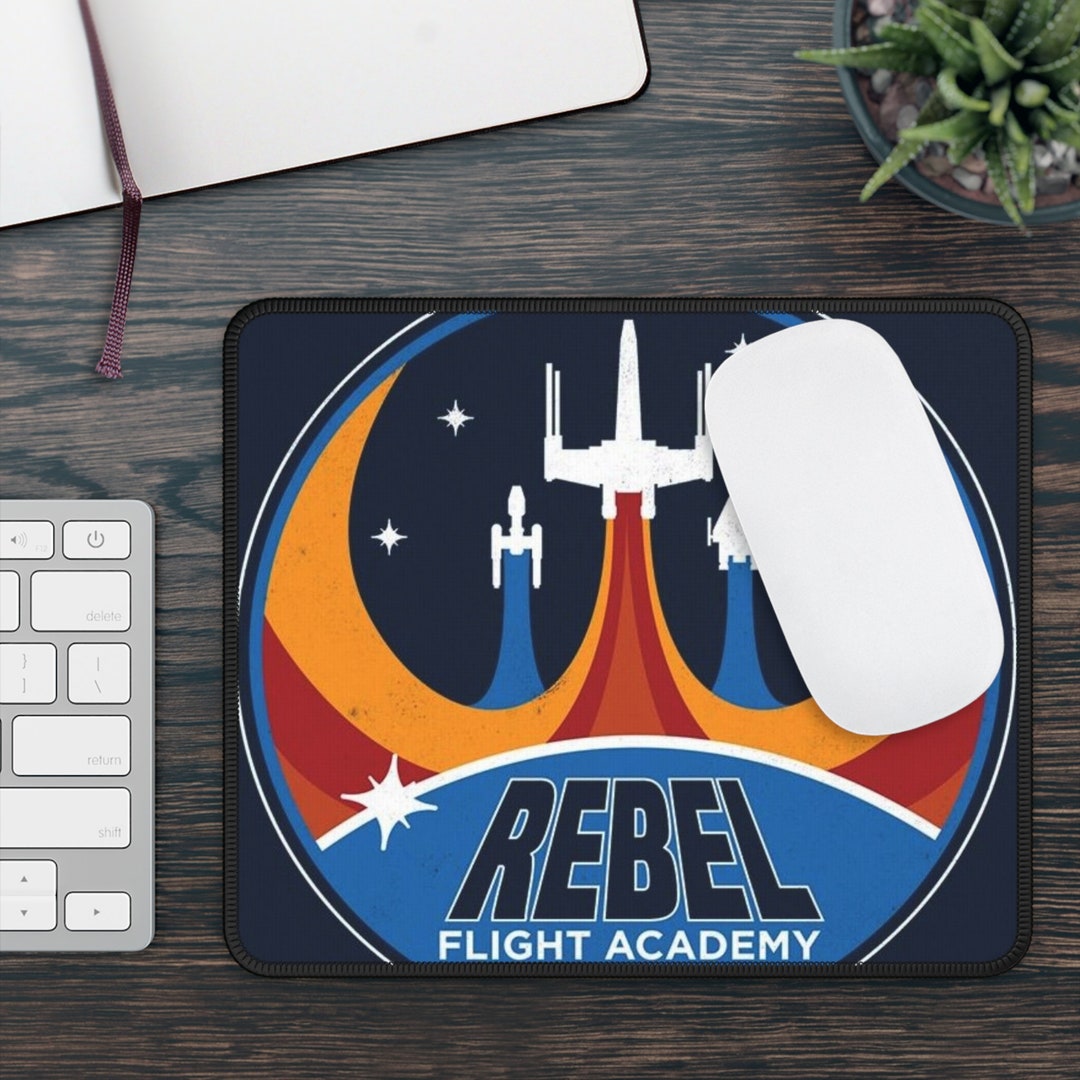 Star Wars Mouse Pads Premium and Durable Rebel Flight Academy - Etsy