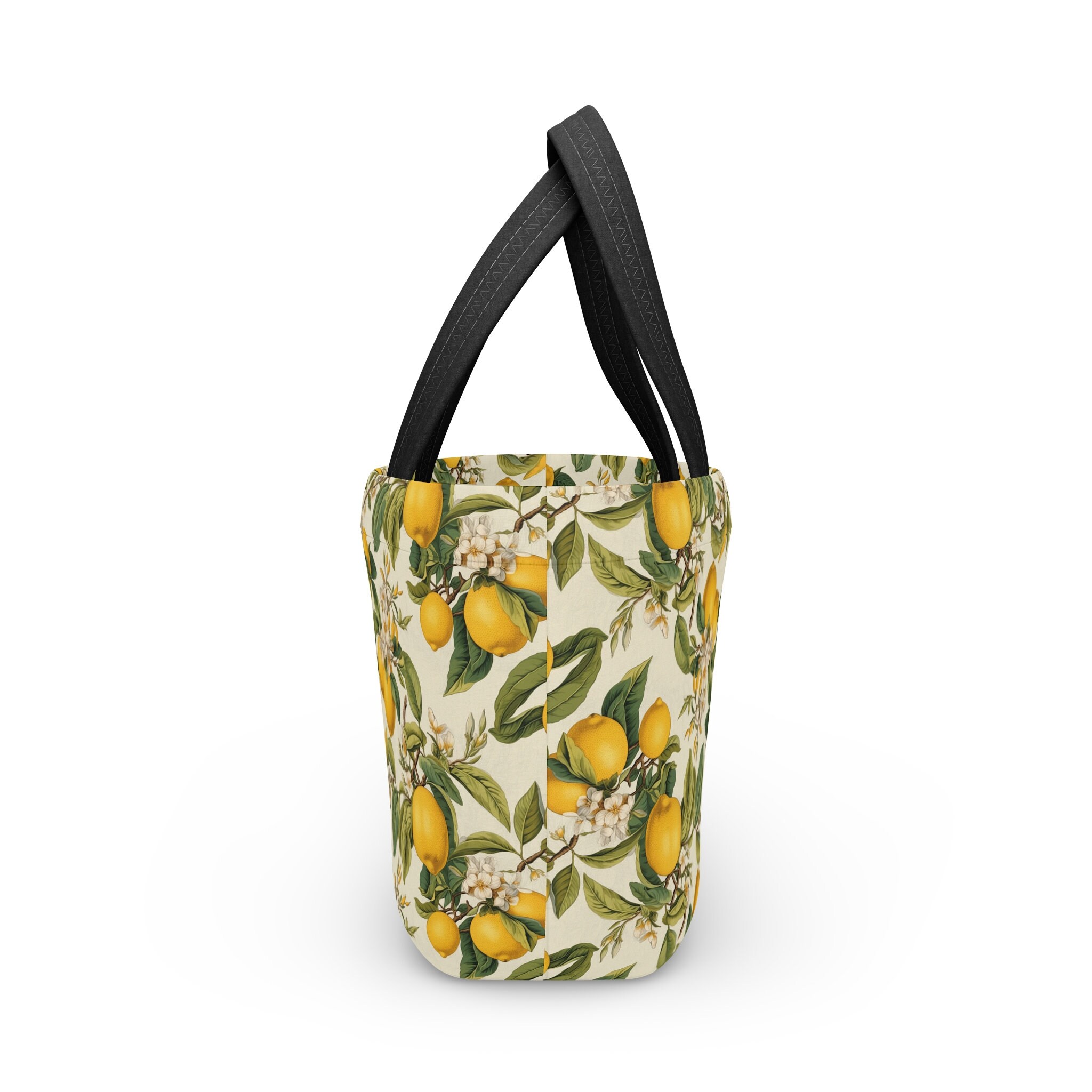 Luxurious Soft Touch Neoprene Lunch Bag Magnetic Button Closure and ...