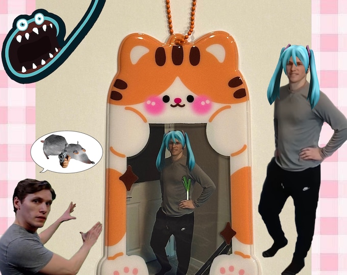 Jerma985 and Hatsune Miku Holographic Sticker - Etsy