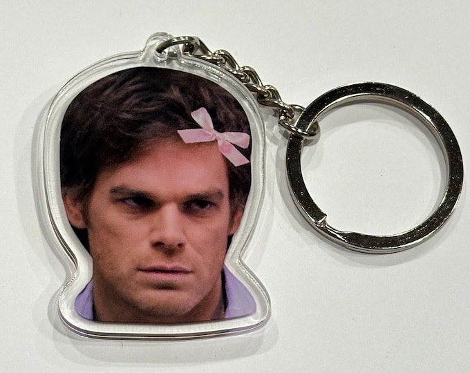 Kawaii Dexter Morgan Keychain - Etsy