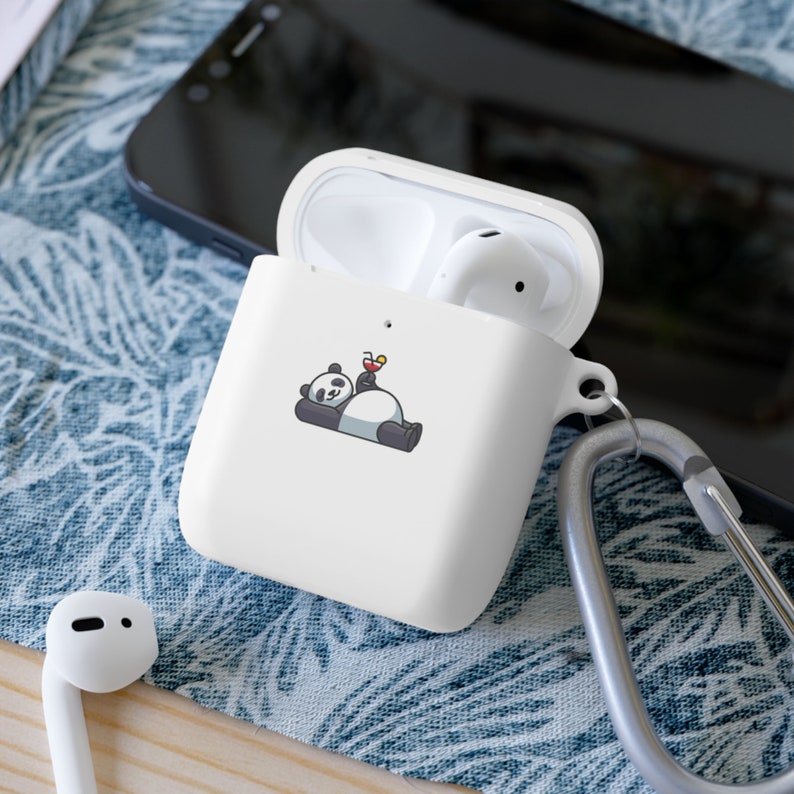 Funny and Cute Relaxing Panda Airpods and Airpods Pro Case Cover ...