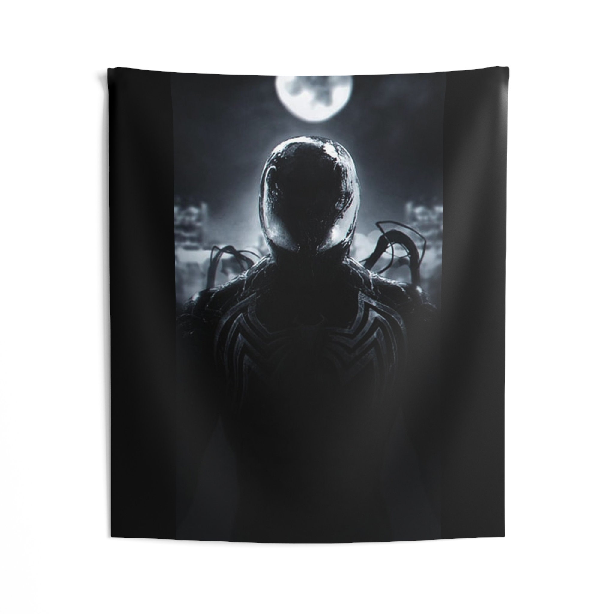 Black Suit Spider-man/spider-venom Indoor Wall Tapestries/wall Decor ...