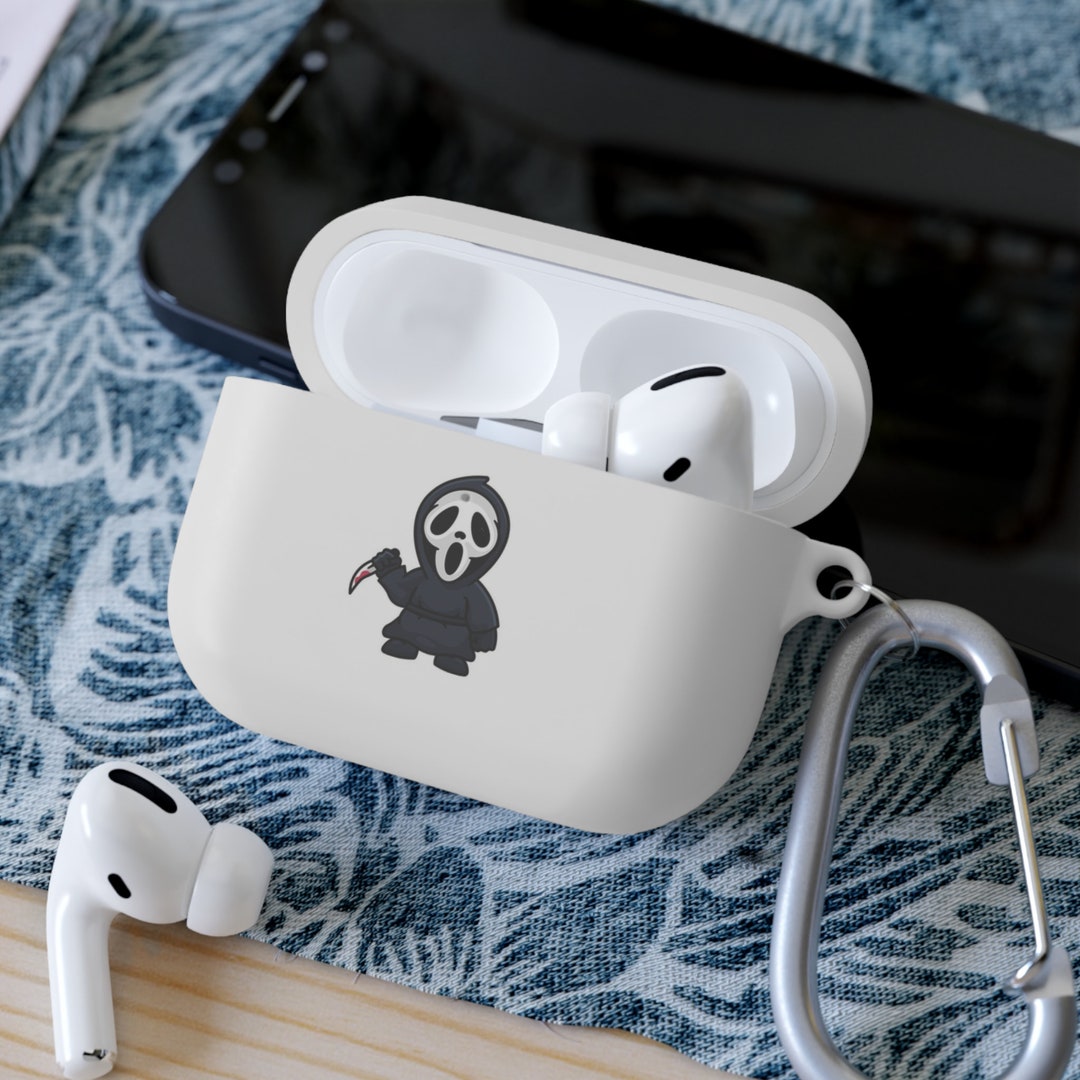 Funny and Cute Ghostface Airpods and Airpods Pro Case Cover, Scream ...
