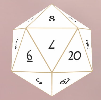 Customizable Dice Roll D20 Widget for Streamelements | Twitch - Etsy