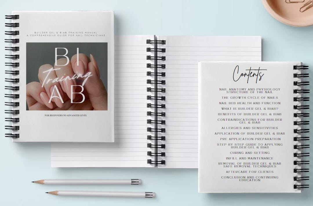 Builder Gel & BIAB Training Manual – A Comprehensive Guide for Nail Technicians - Etsy