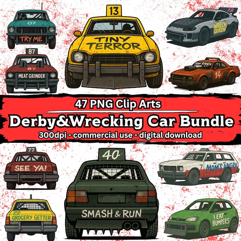 Demo Derby Png - Etsy