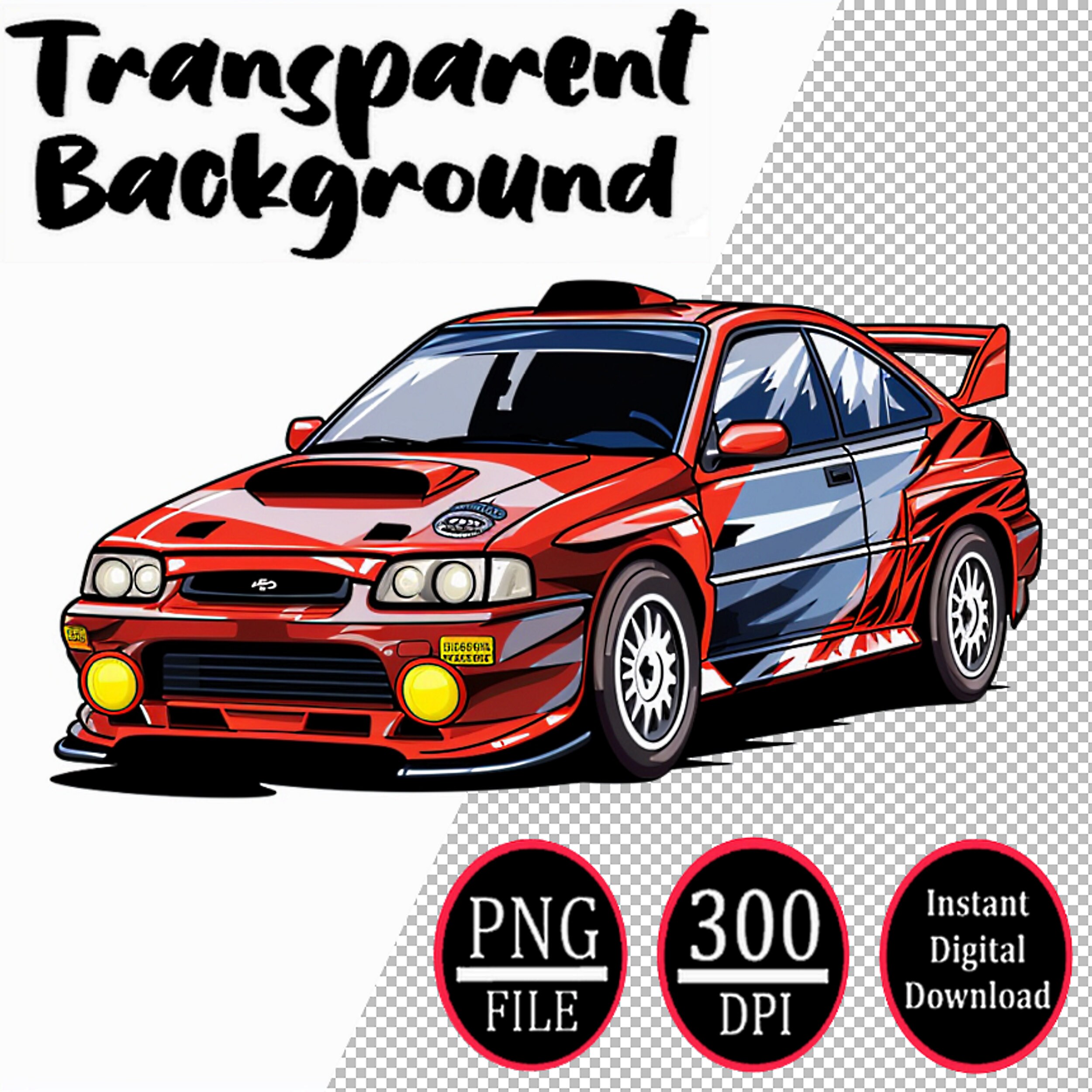 20 Rally Sport Clipart Bundle Vol. 1, Rally Motorsport Clip Art Set ...