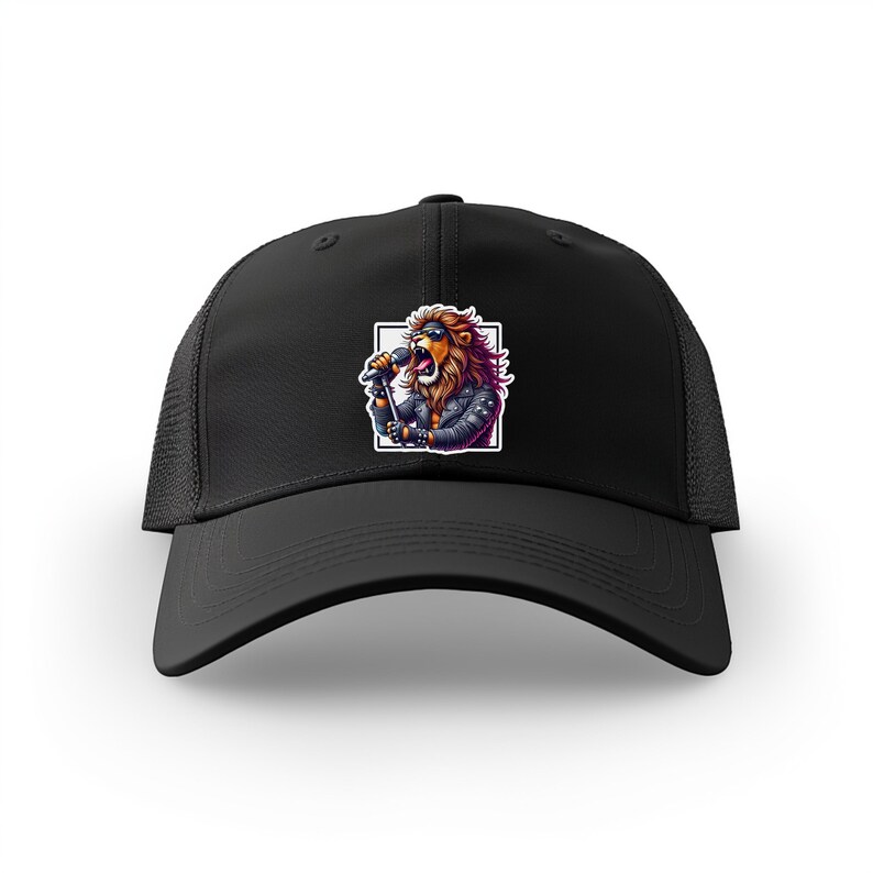 Heavy Metal Animals Clipart Bundle, 36 PNG Sticker Graphics, Guitarist ...