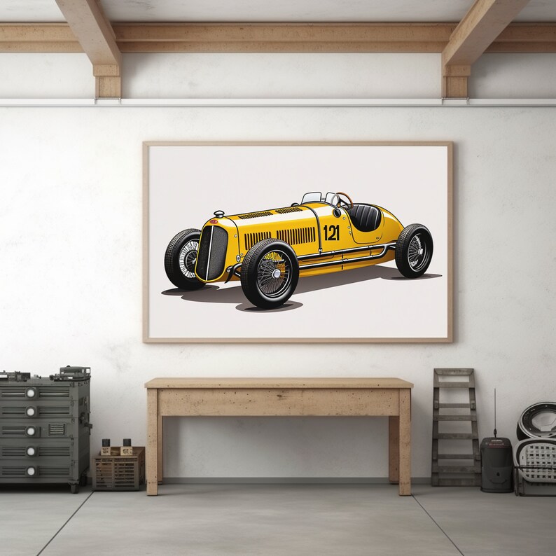 Vintage Racing Cars Clipart Bundle Vol. 1 20 Classic - Etsy