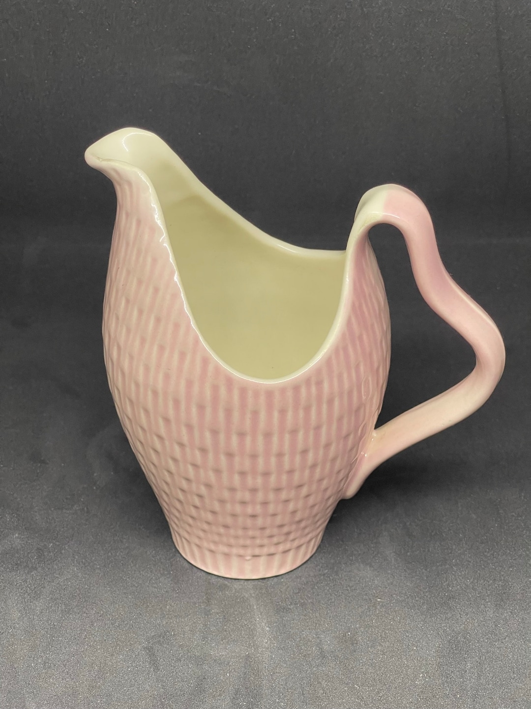Vintage Red Wing USA Pottery Pink Spice Creamer - Etsy