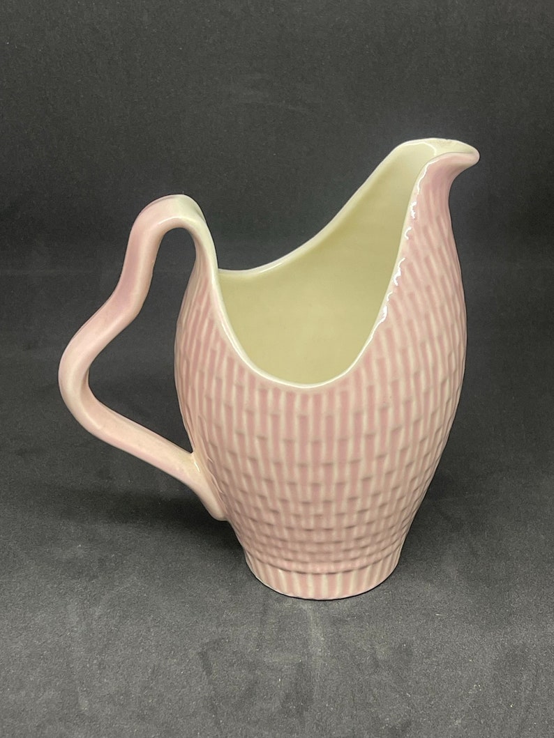 Vintage Red Wing USA Pottery Pink Spice Creamer - Etsy