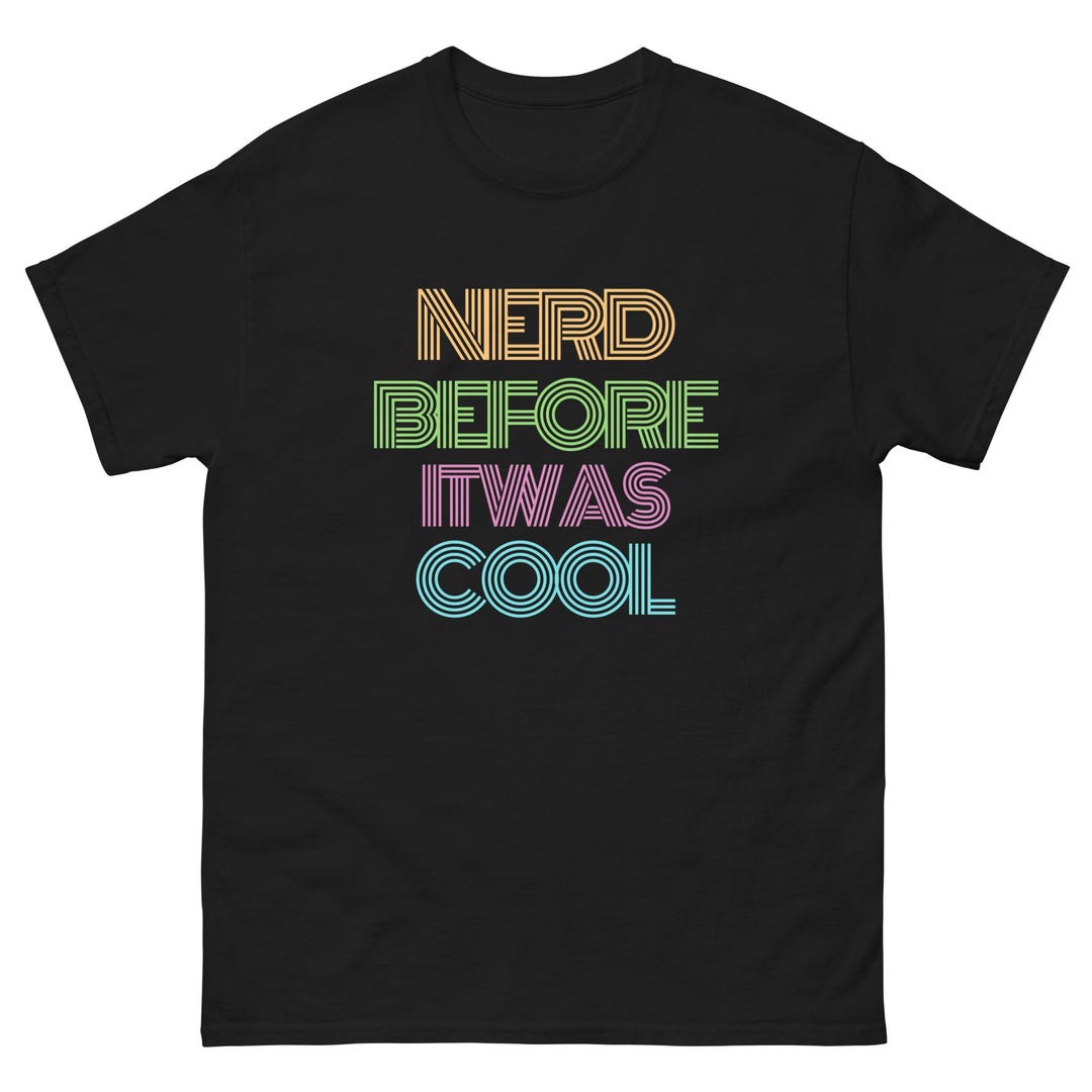 Funny Retro Nerd Tee Shirt Gift for 80's Kid - Etsy