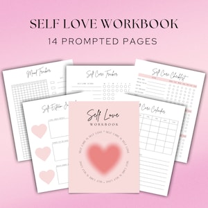 Self Love Workbook - Digital and Printable | Self Love Journal, Self ...