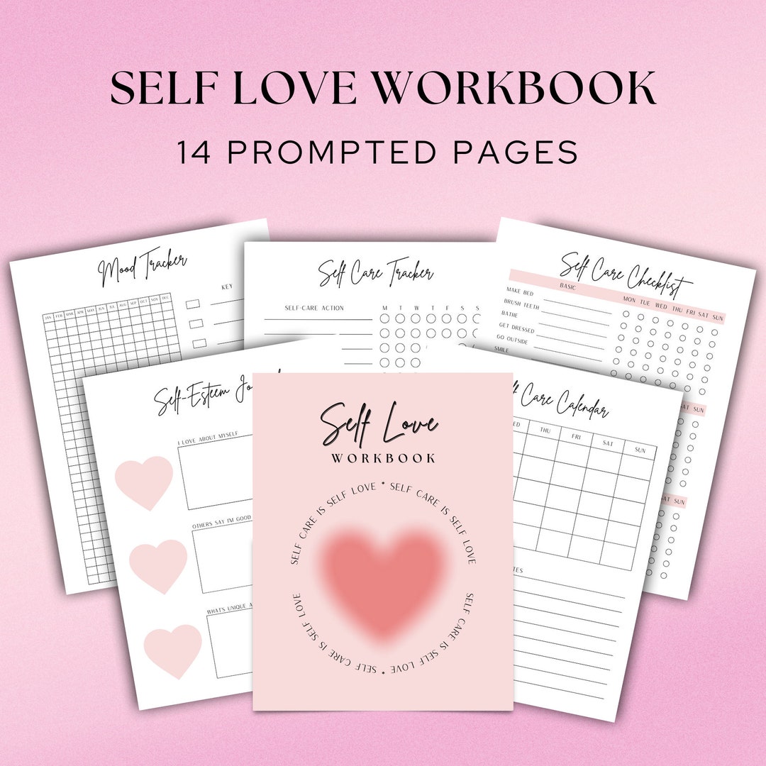 Self Love Workbook - Digital and Printable | Self Love Journal, Self ...