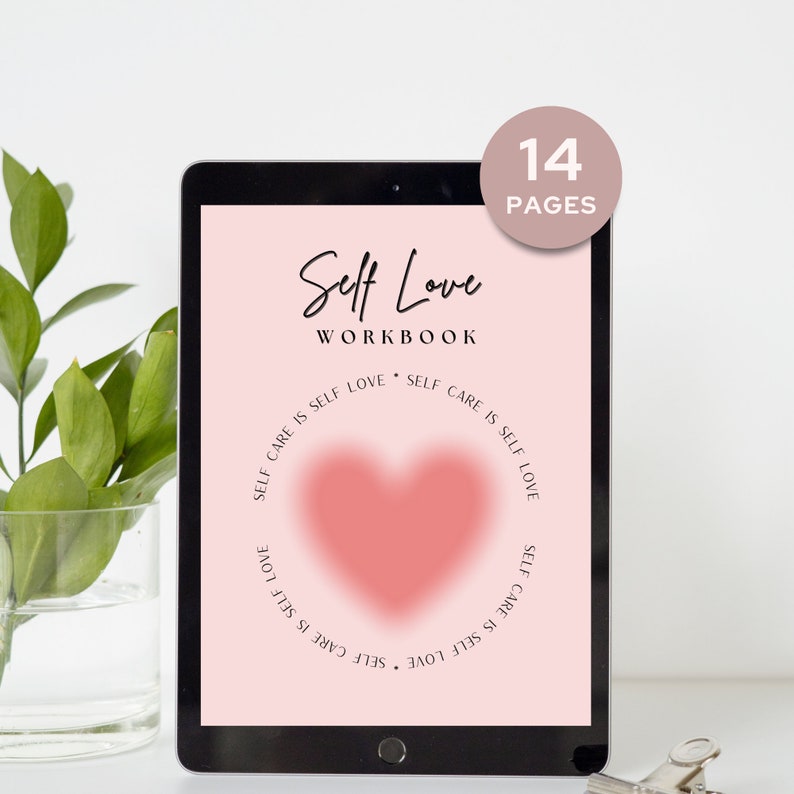 Self Love Workbook - Digital and Printable | Self Love Journal, Self ...