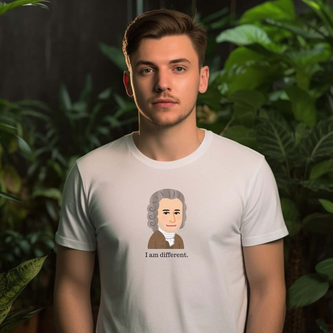 Philosophy Shirt, Jean Jacques Rousseau, Philosophy, Philosophy T-shirt ...