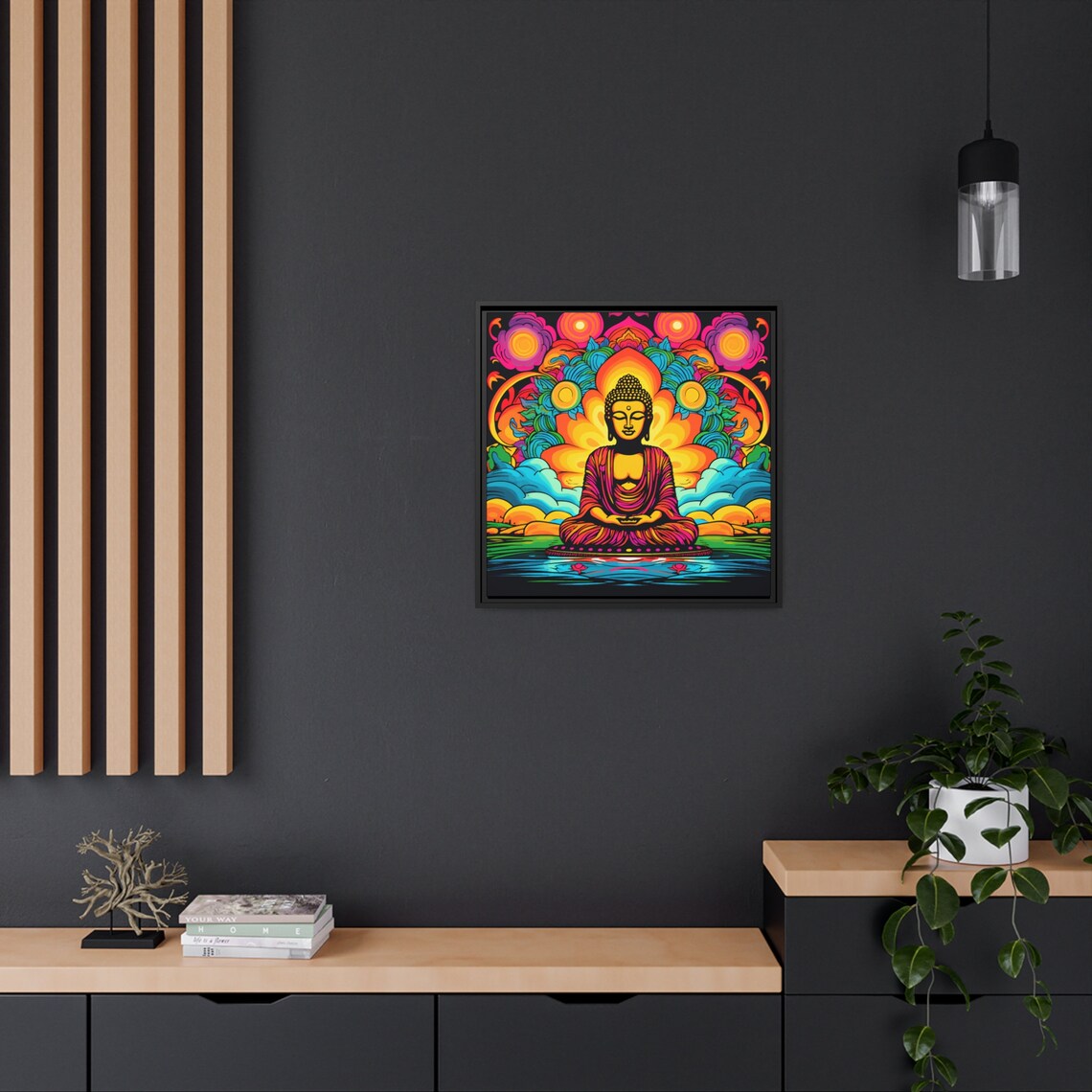 Psychedelic Buddha Art, Spiritual Art, Psychedelic Pop Art, Buddha ...