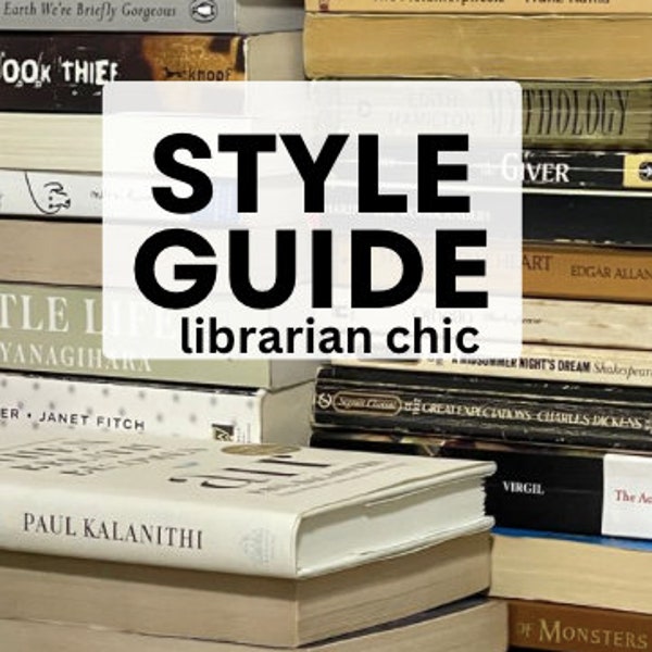 Librarian Chic - Etsy