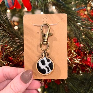 Mini Embroidery Keychain - Etsy