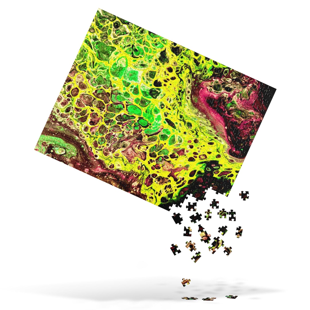 Trippy Jigsaw Puzzle - Etsy