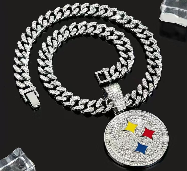 Pittsburgh Steelers Chain Necklace NFL Football USA - Etsy