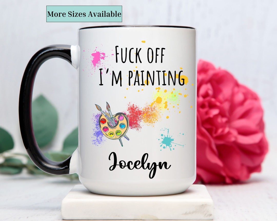 Personalized Painter Mug,custom Artist Cup,painter Coffee Mug,artist ...