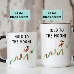 Trading Mug, Day Trader Mug, to the Moon, Stock Trading Mug, Gift Mug ...