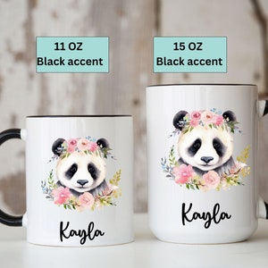 Panda Mug,personalized Panda Mug,custom Panda Gifts for Raccoon Lovers ...