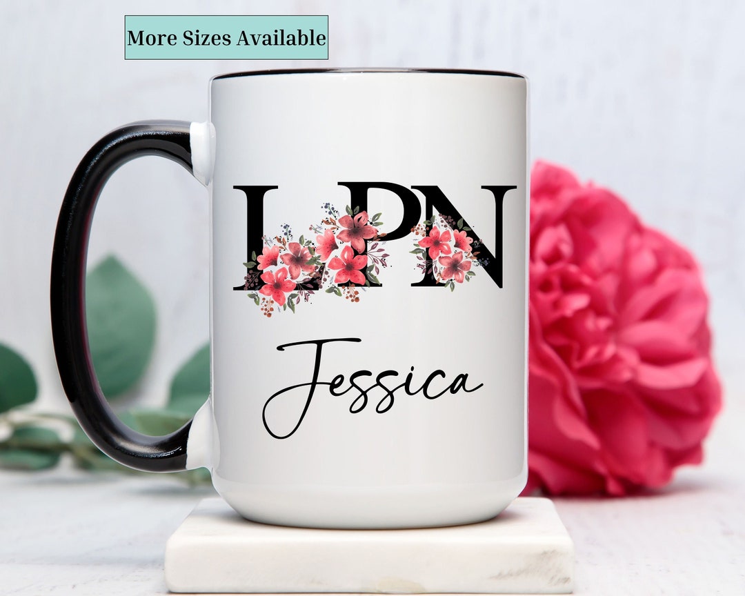 Personalized LPN Mug,custom Nurse Cup, Licensed Practical Nurse Mug ...