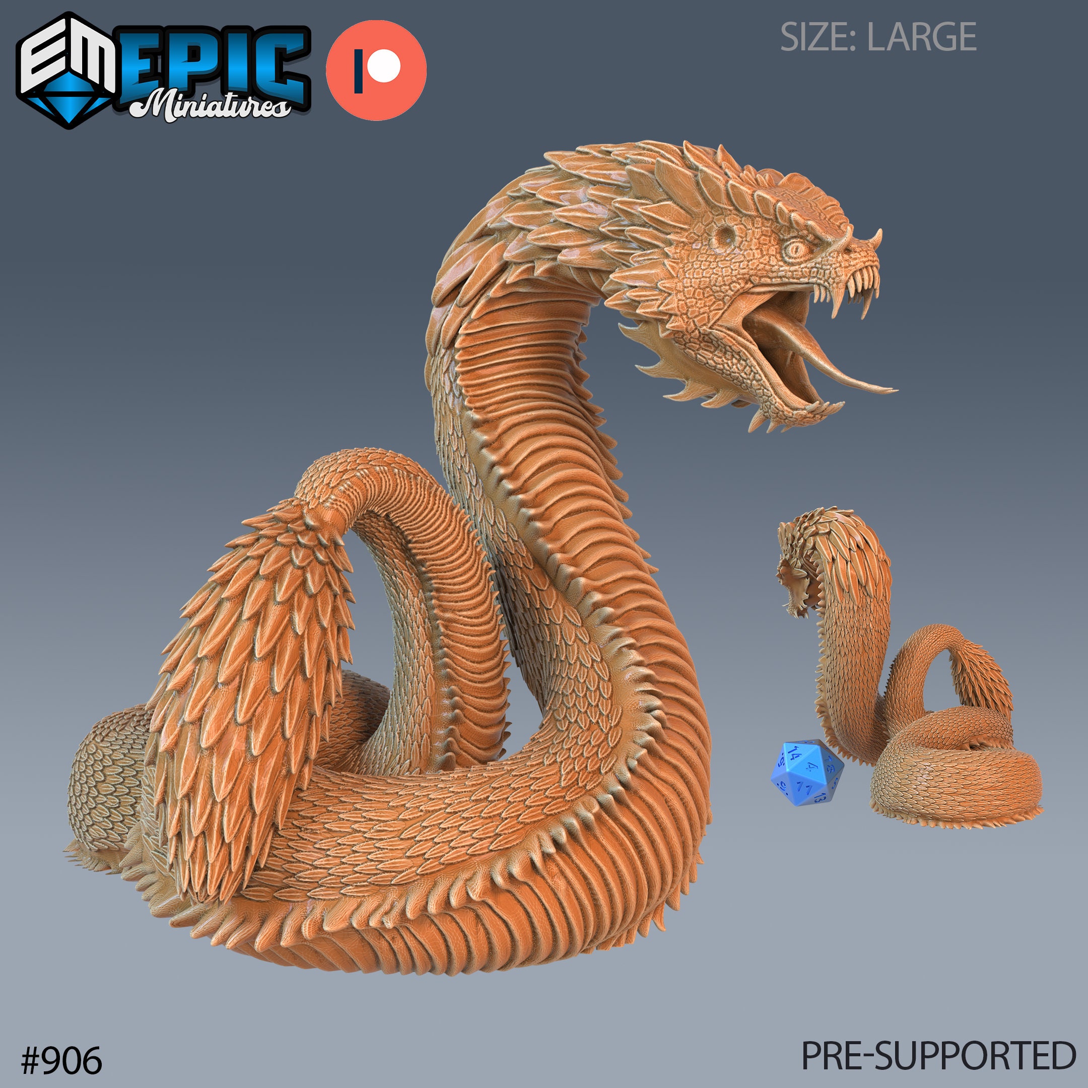 Basilisk Dungeons and Dragons 5e Epic Miniatures - Etsy