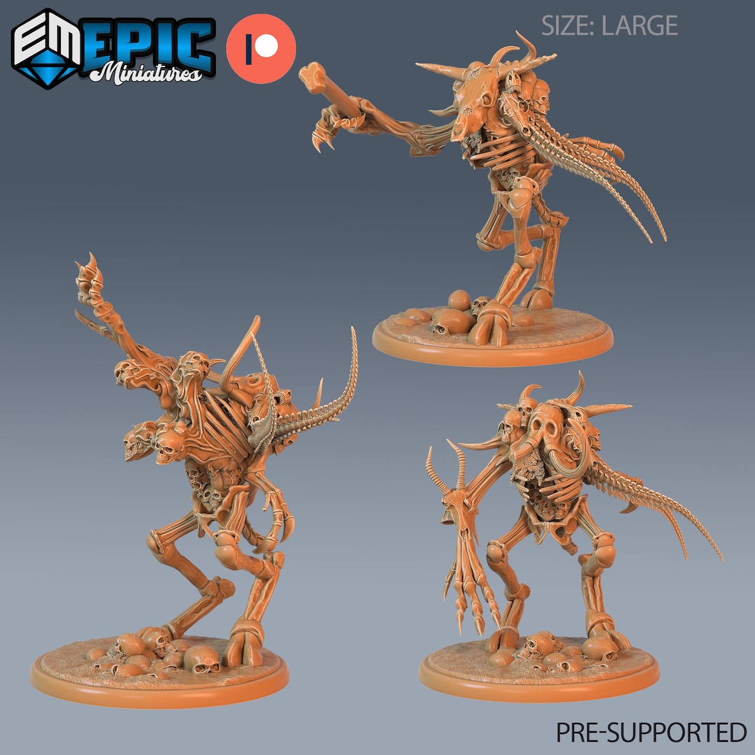 Bone Golem Dungeons and Dragons 5e Epic Miniatures - Etsy