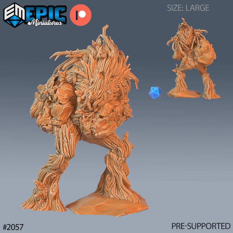 Shambling Mound Dungeons and Dragons Dnd D&D 5e Epic Miniatures - Etsy