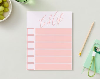 Pink to Do List Printable Pink Printable Planner Pages to - Etsy