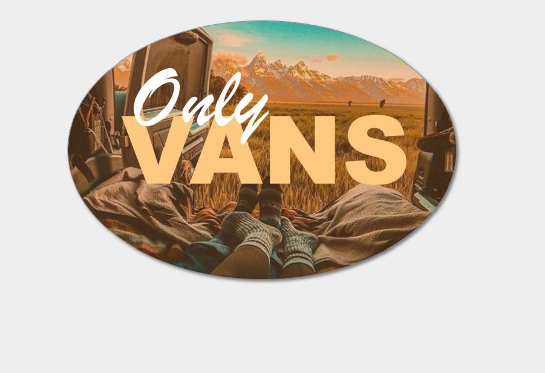 Van Life Sticker-bumper Sticker, Decal , Camping Fishing, Hunting ...